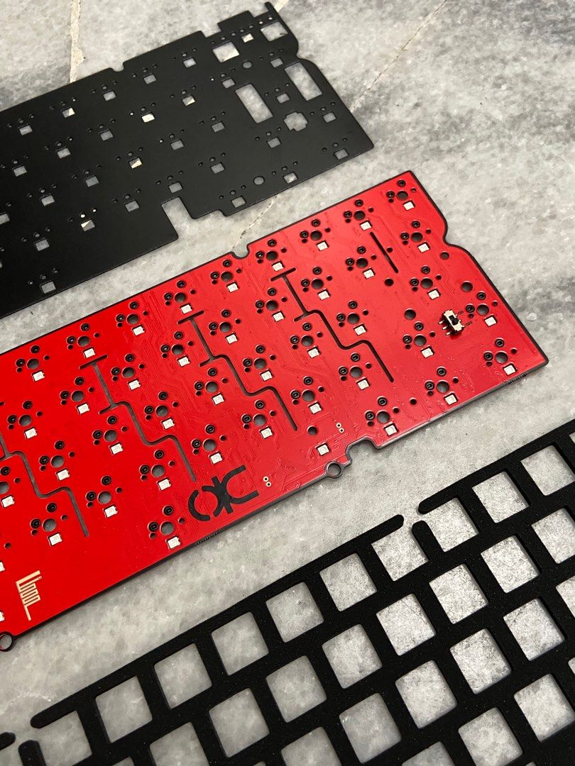 QK60 Wireless PCB Custom Mechanical Keyboard, Computers & Tech, Parts ...