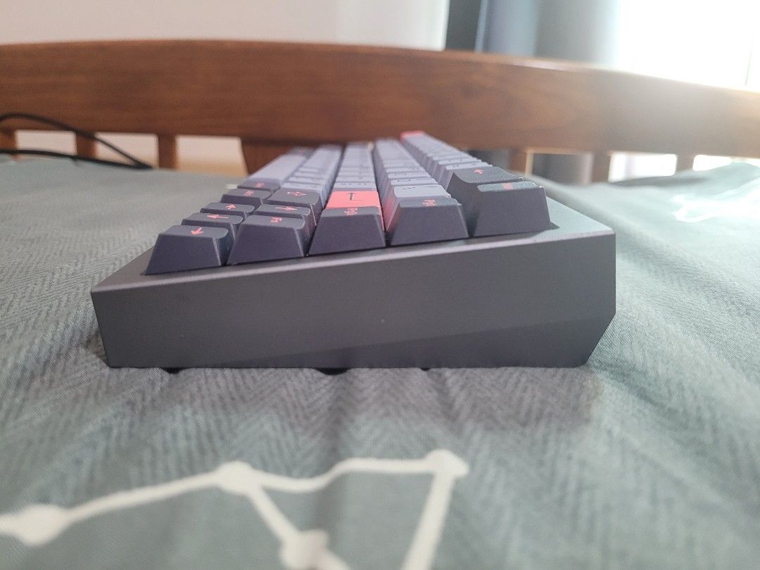 Qwertykeys QK65 R2 Gray black custom mechanical keyboard kit, Computers ...