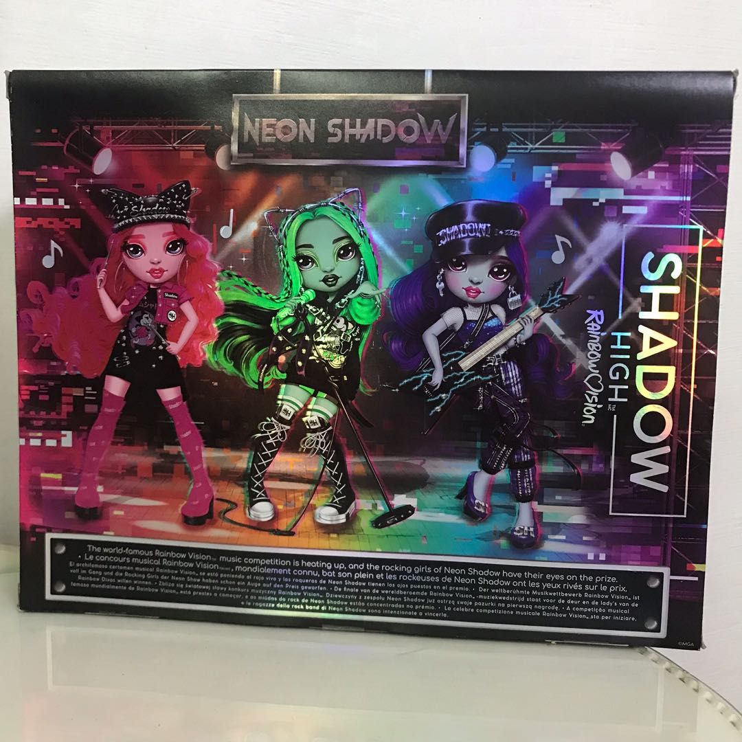 Rainbow High / Shadow High / Uma Vanhoose / Neon Blue, Hobbies & Toys ...