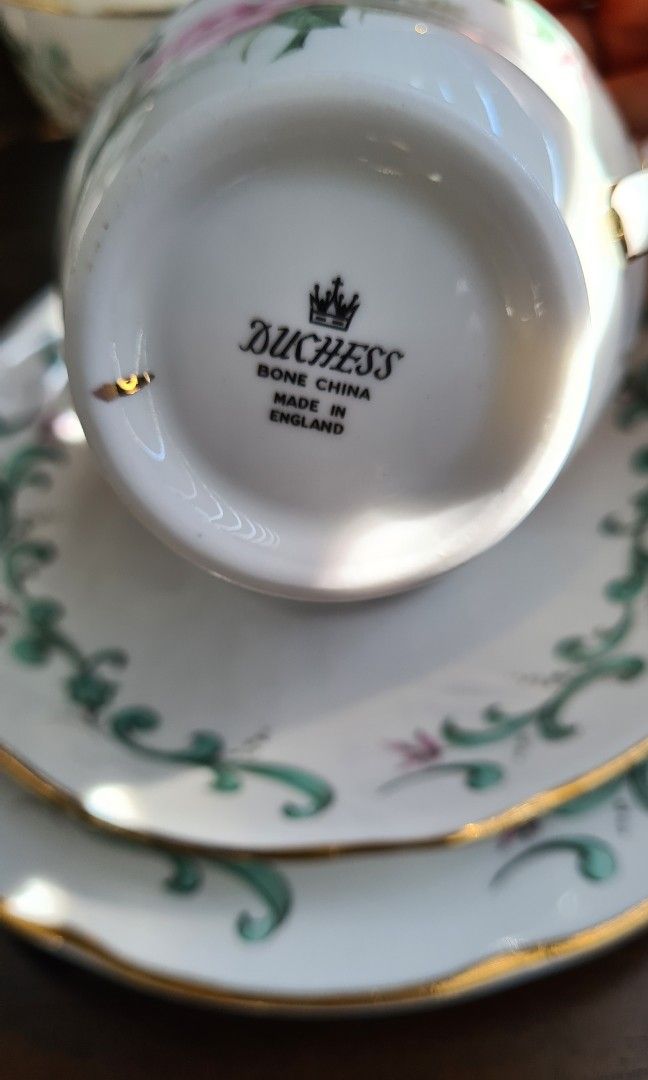 Rare Duchess Bone China Tea Set Furniture And Home Living Kitchenware And Tableware Coffee And Tea