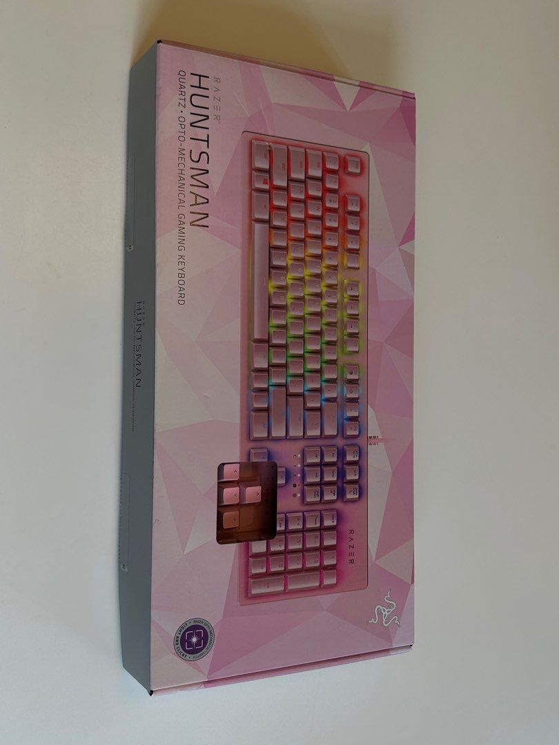 Razer Huntsman Quartz Pink Keyboard, Computers & Tech, Parts ...