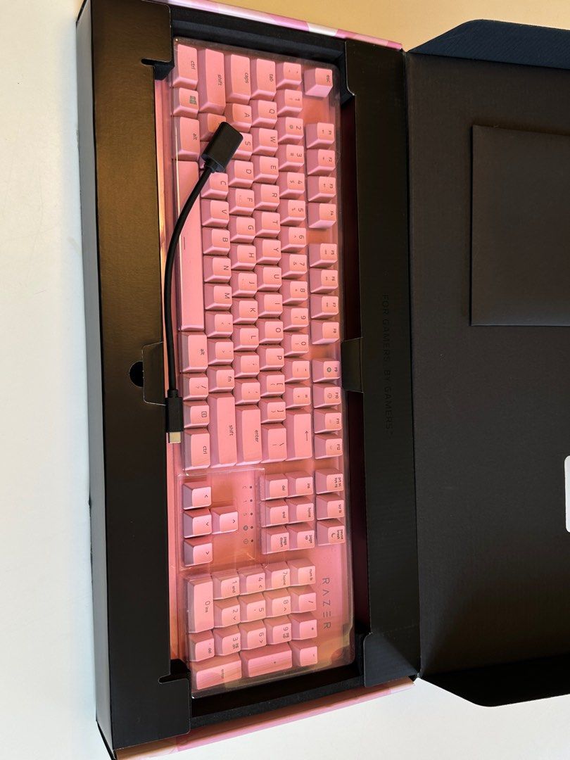 Razer Huntsman Quartz Pink Keyboard, Computers & Tech, Parts ...