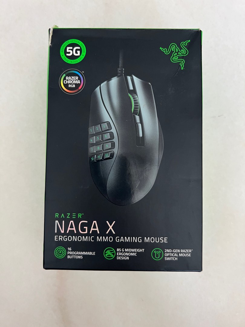 RAZER NAGA X, Computers & Tech, Parts & Accessories, Mouse & Mousepads ...