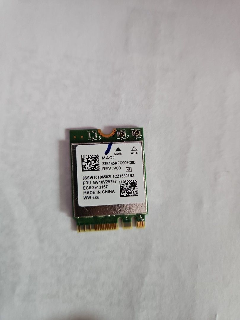 Realtek RTL 8852AE Wifi card, Computers & Tech, Parts & Accessories ...