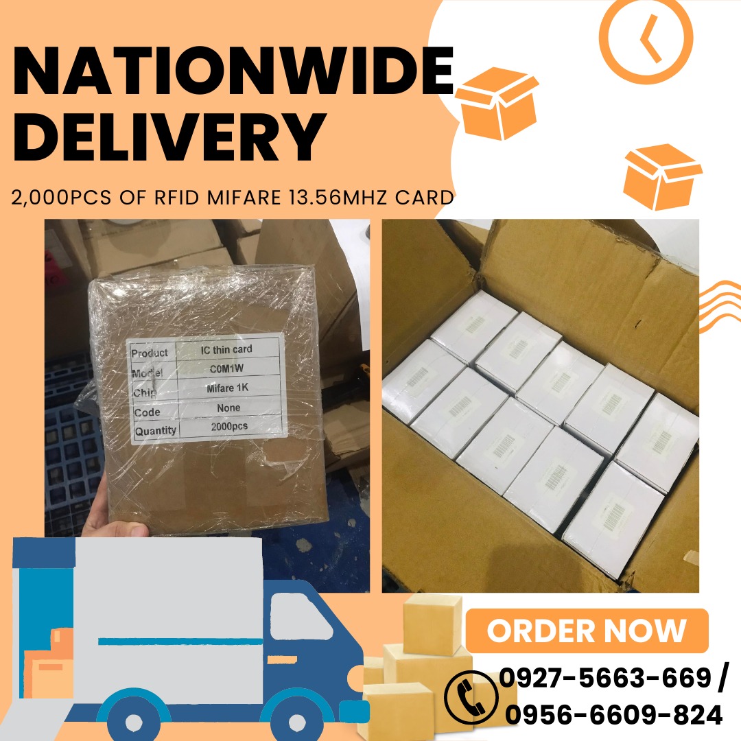 RFID IC THIN CARD MIFARE 1K CLASSIC 13.56MHZ CARD CONTACTLESS CARD ...