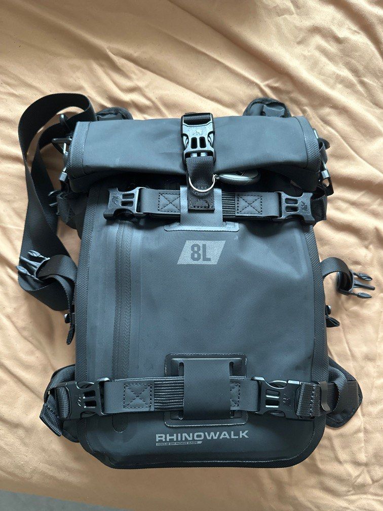 Rhinowalk Tank Bag and Tank Bra, Motorcycles, Motorcycle Accessories on ...