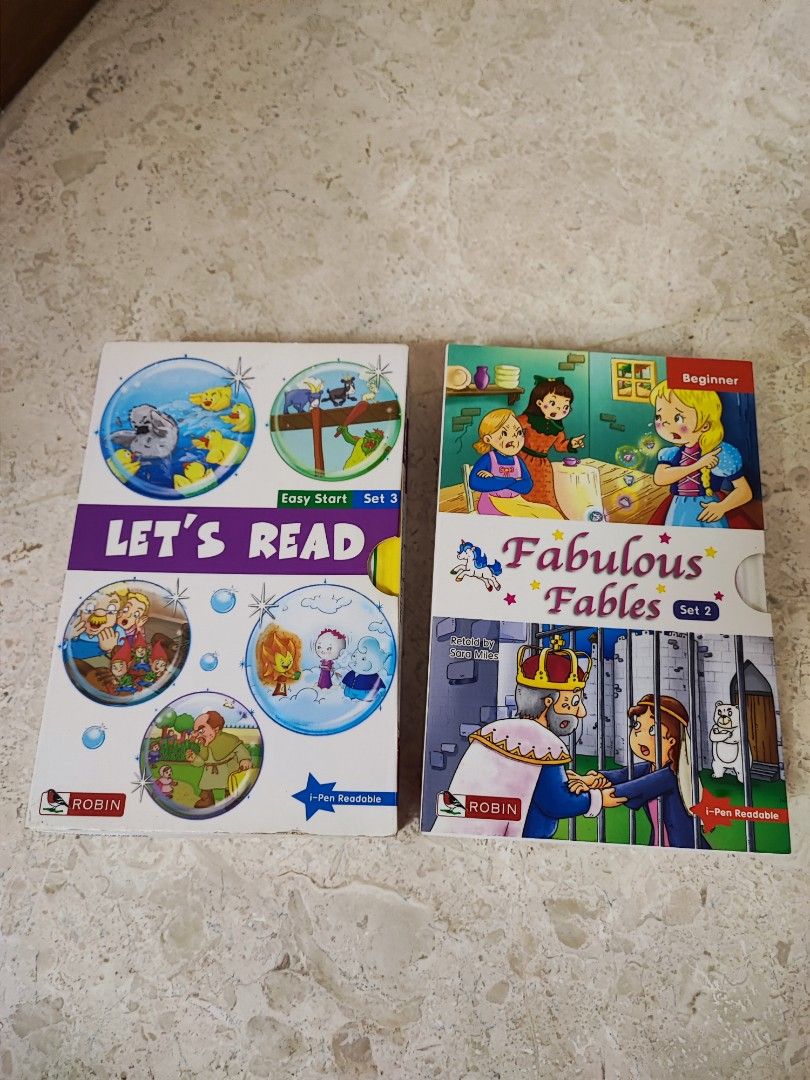 Robin Phonics Fun- Let's Read Easy Start-Fabulous Fables, Hobbies ...