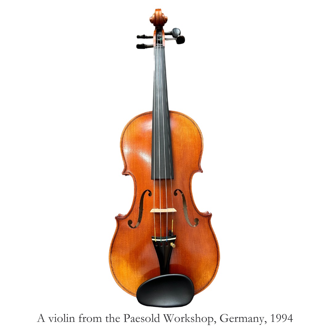Roderich Paesold 804a Violin - Made in 1994, Hobbies & Toys, Music ...