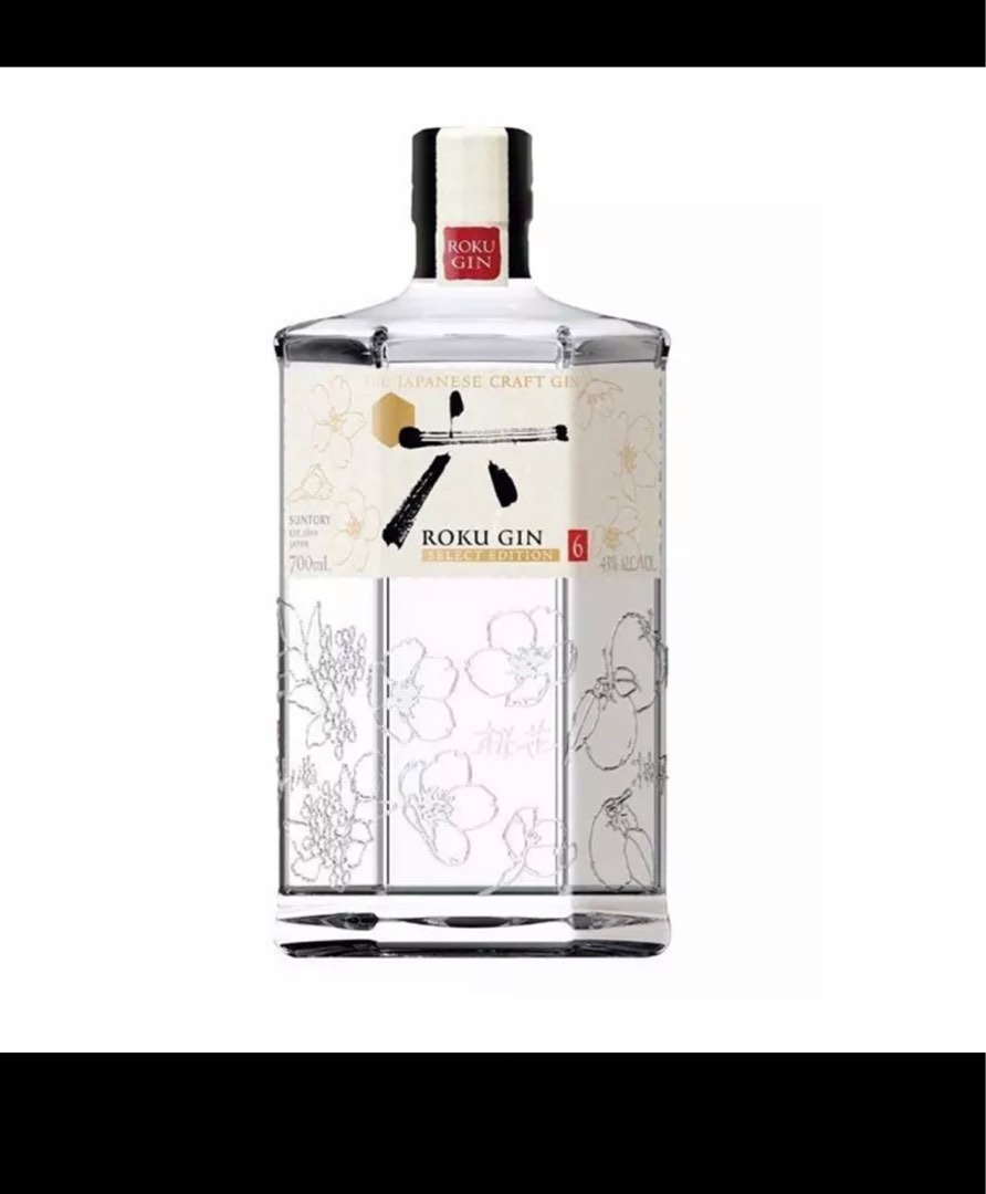 Roku Gin 700ml, Food & Drinks, Alcoholic Beverages on Carousell