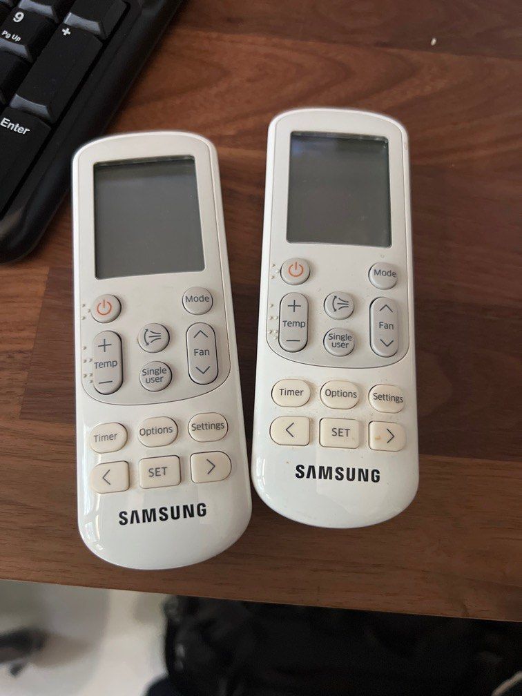 Samsung aircon remote, TV & Home Appliances, Air Conditioners & Heating ...