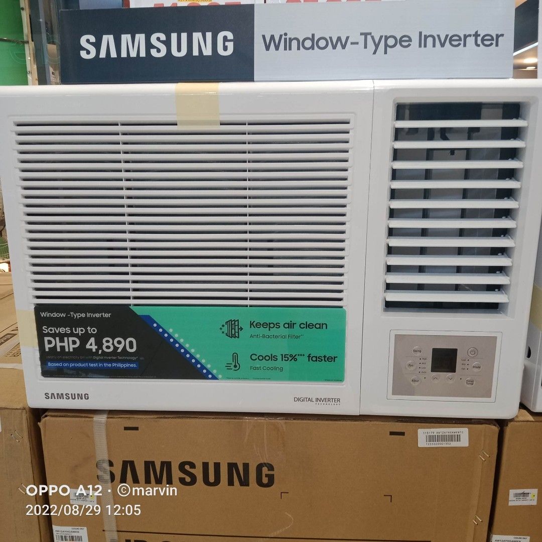 SAMSUNG WINDOW TYPE AIRCON, TV & Home Appliances, Air Conditioning and ...