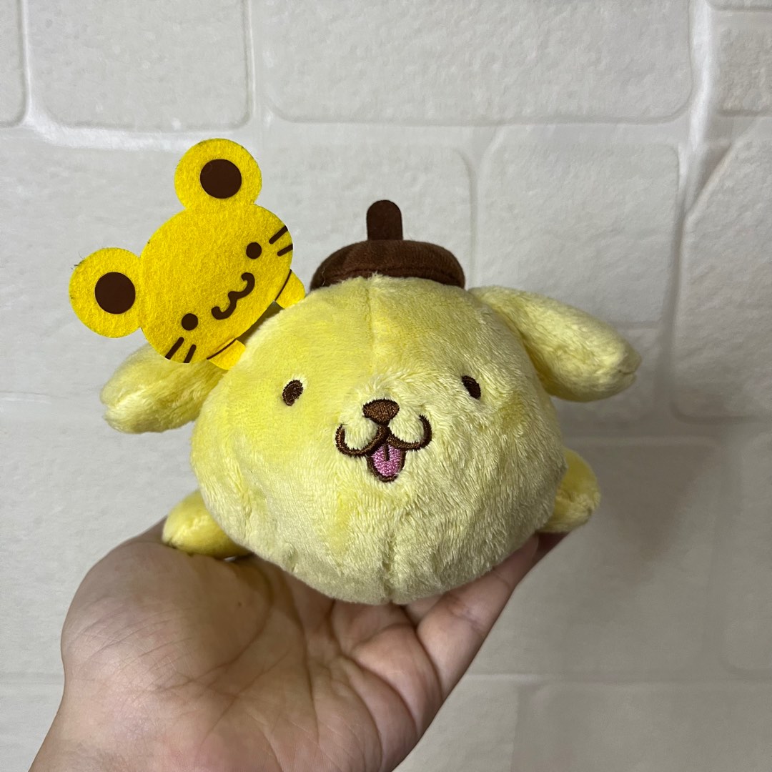 Sanrio 2019 Pompompurin with Scone the Mouse Plush Stuff Toy on Carousell