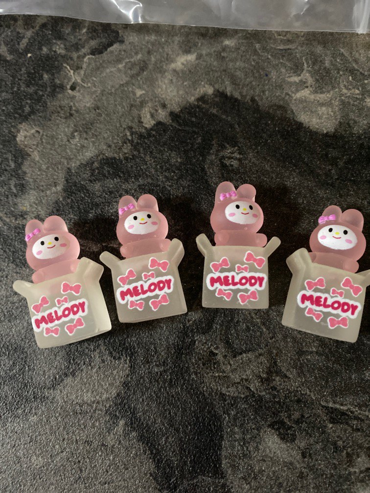 Sanrio my melody charm, Hobbies & Toys, Stationery & Craft, Handmade ...