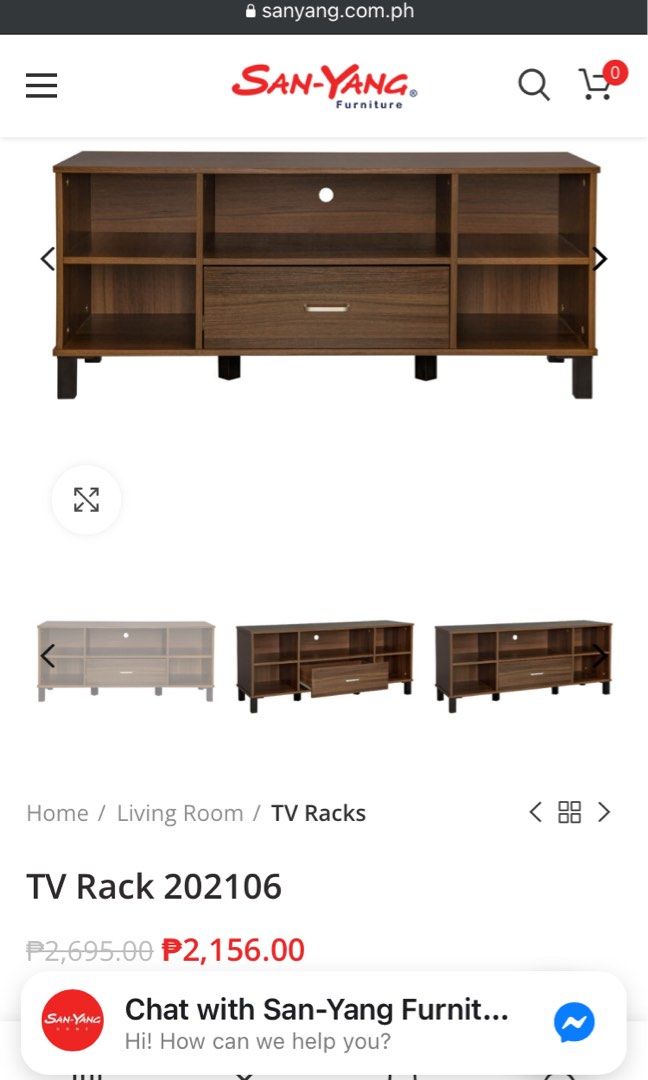 SANYANG TV RACK, Furniture & Home Living, Furniture, TV Consoles on ...