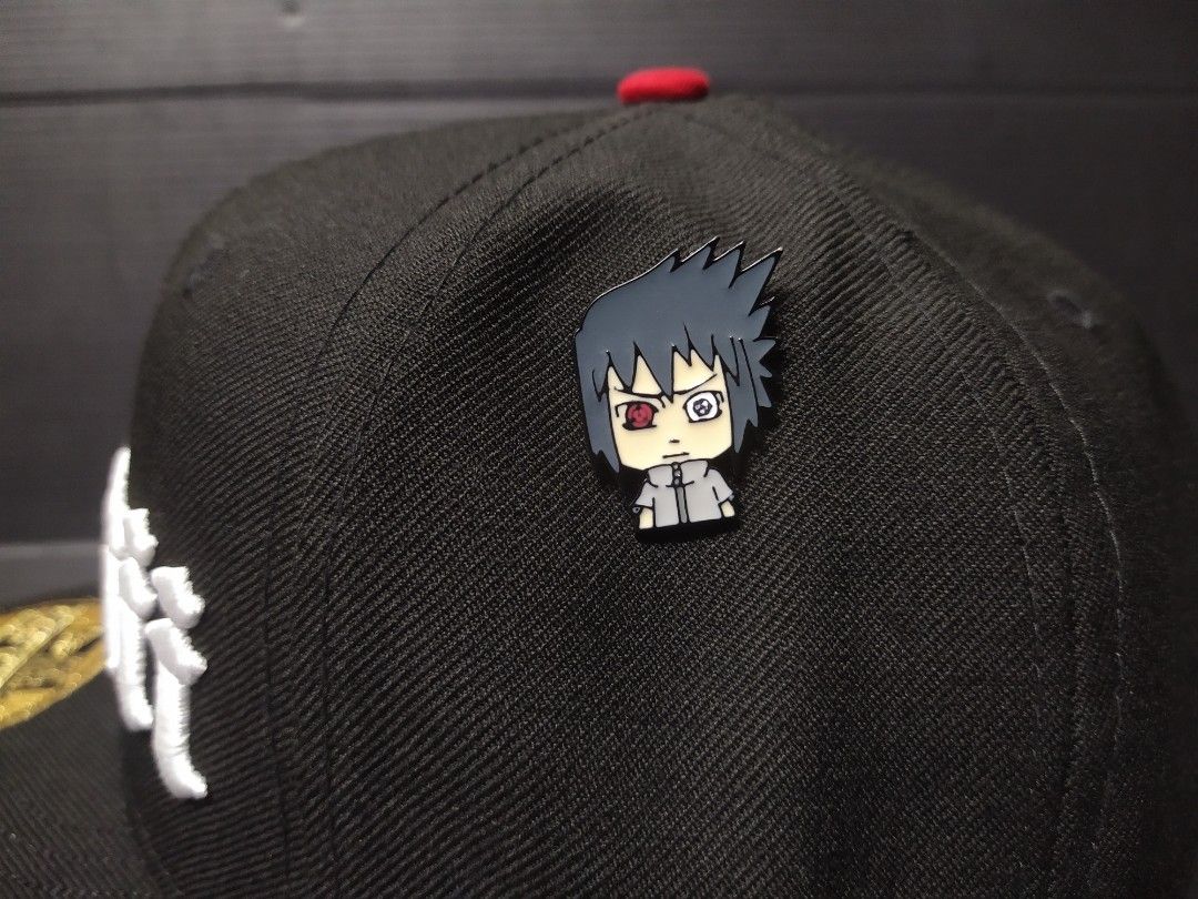 Sasuke Naruto Shippuden brooch pin, Men's Fashion, Watches ...