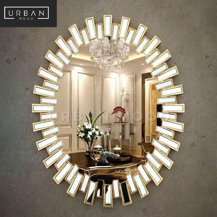 SHANDY Victorian Accent Wall Mirror, Furniture & Home Living, Home ...