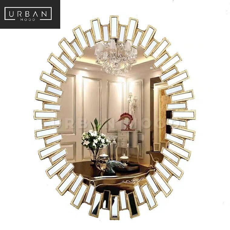SHANDY Victorian Accent Wall Mirror, Furniture & Home Living, Home ...