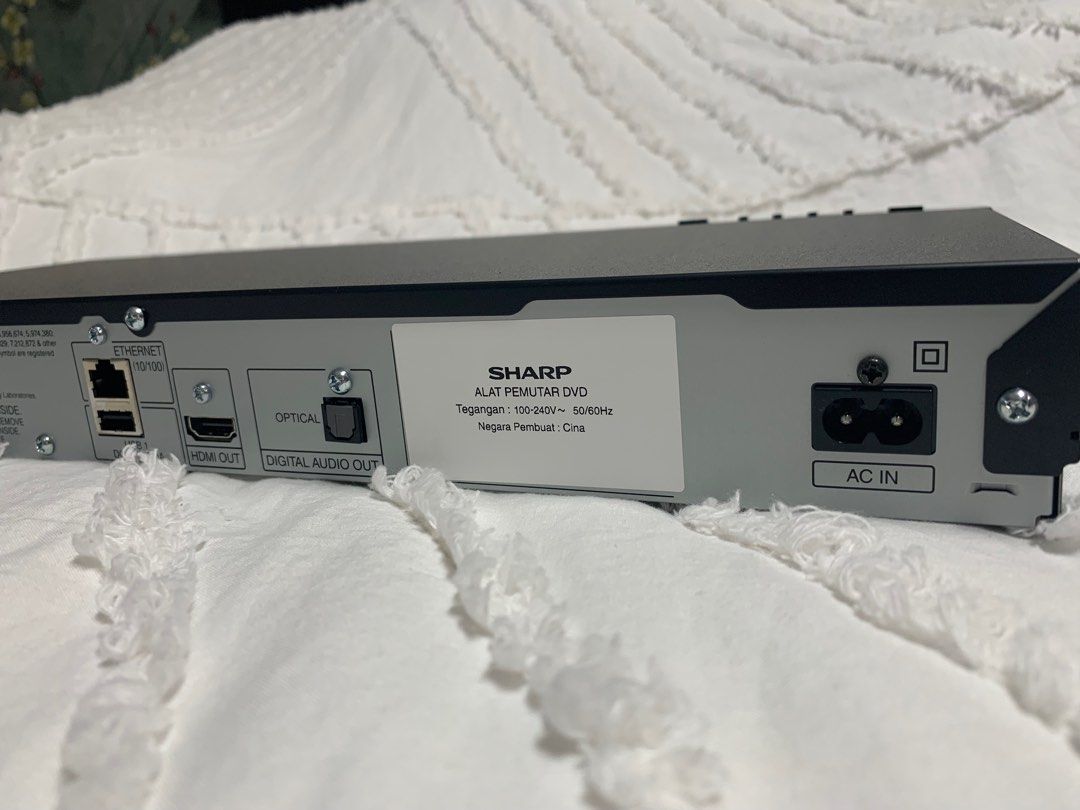 Sharp Aquos Blue-Ray DVD Player with Remote on Carousell