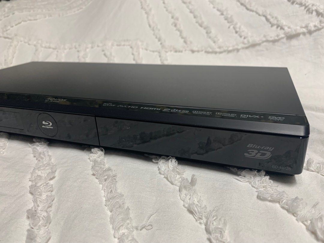 Sharp Aquos Blue-Ray DVD Player with Remote on Carousell
