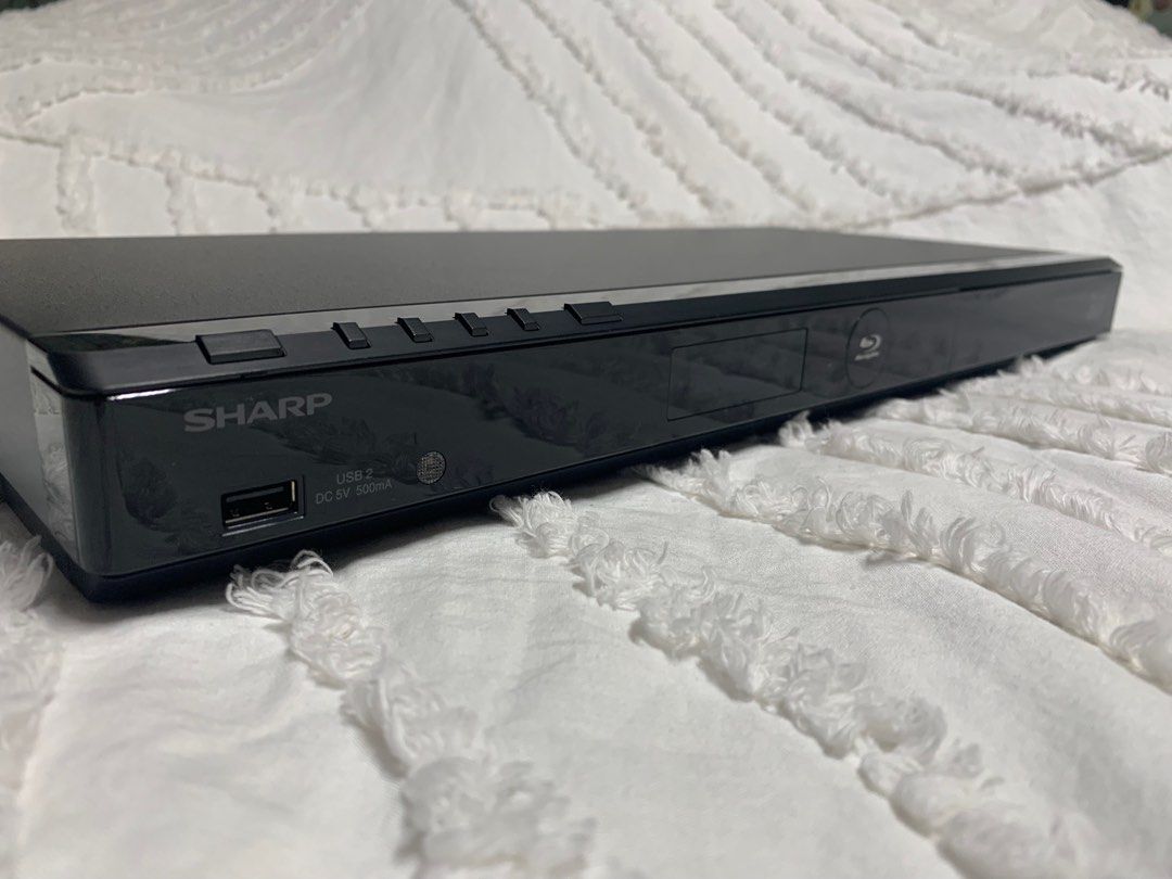Sharp Aquos Blue-Ray DVD Player with Remote on Carousell