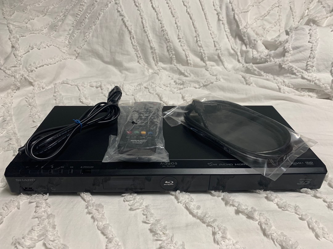 Sharp Aquos Blu-Ray DVD BD Player with remote w issue on Carousell