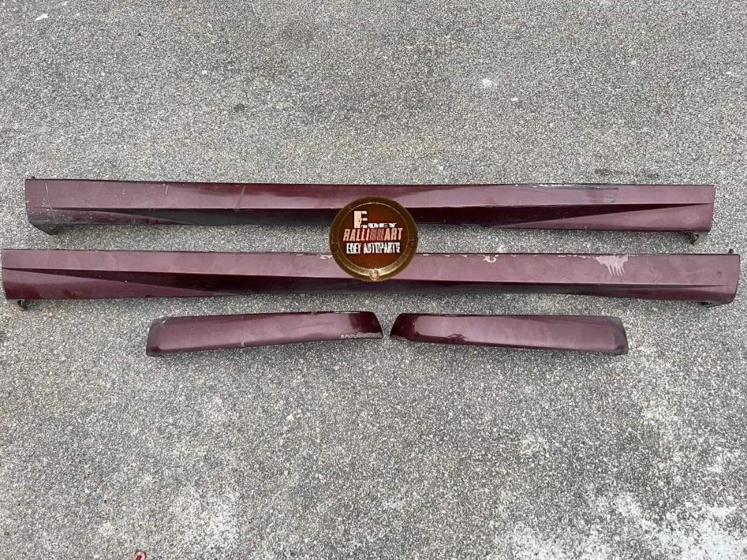 SIDE SKRIT / LIP BUMPER WIRA SE ORIGINAL, Auto Accessories on Carousell