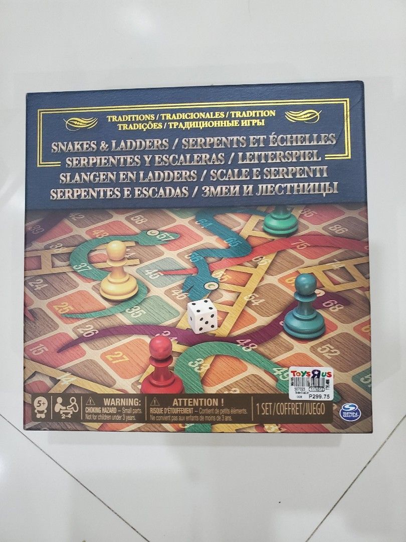 Snakes and Ladders, Hobbies & Toys, Toys & Games on Carousell