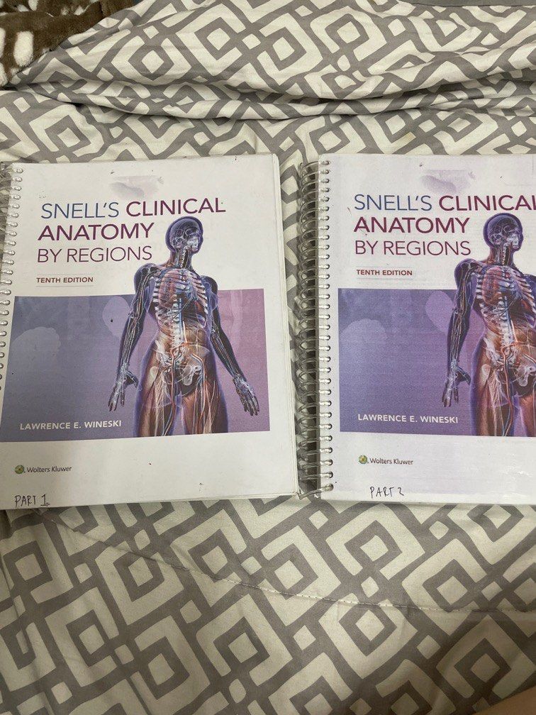 Snell's Clinical Anatomy by Regions 10th ed, Hobbies & Toys, Books ...