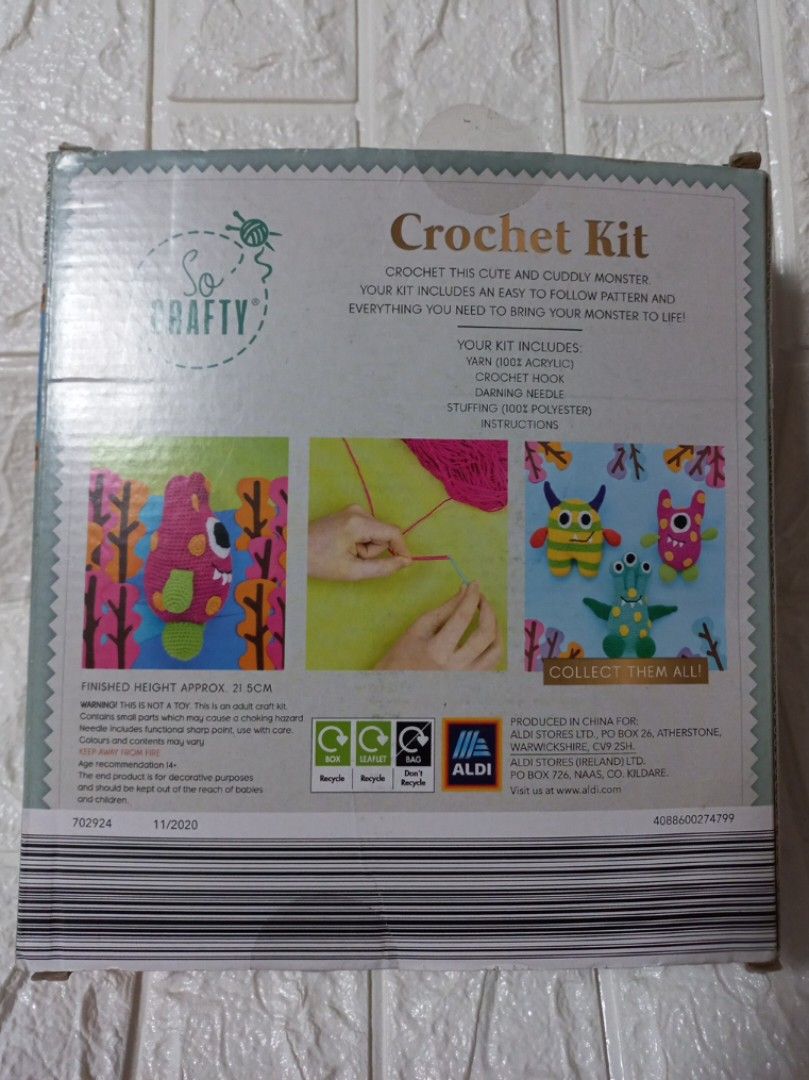 So crafty Crochet Kit on Carousell