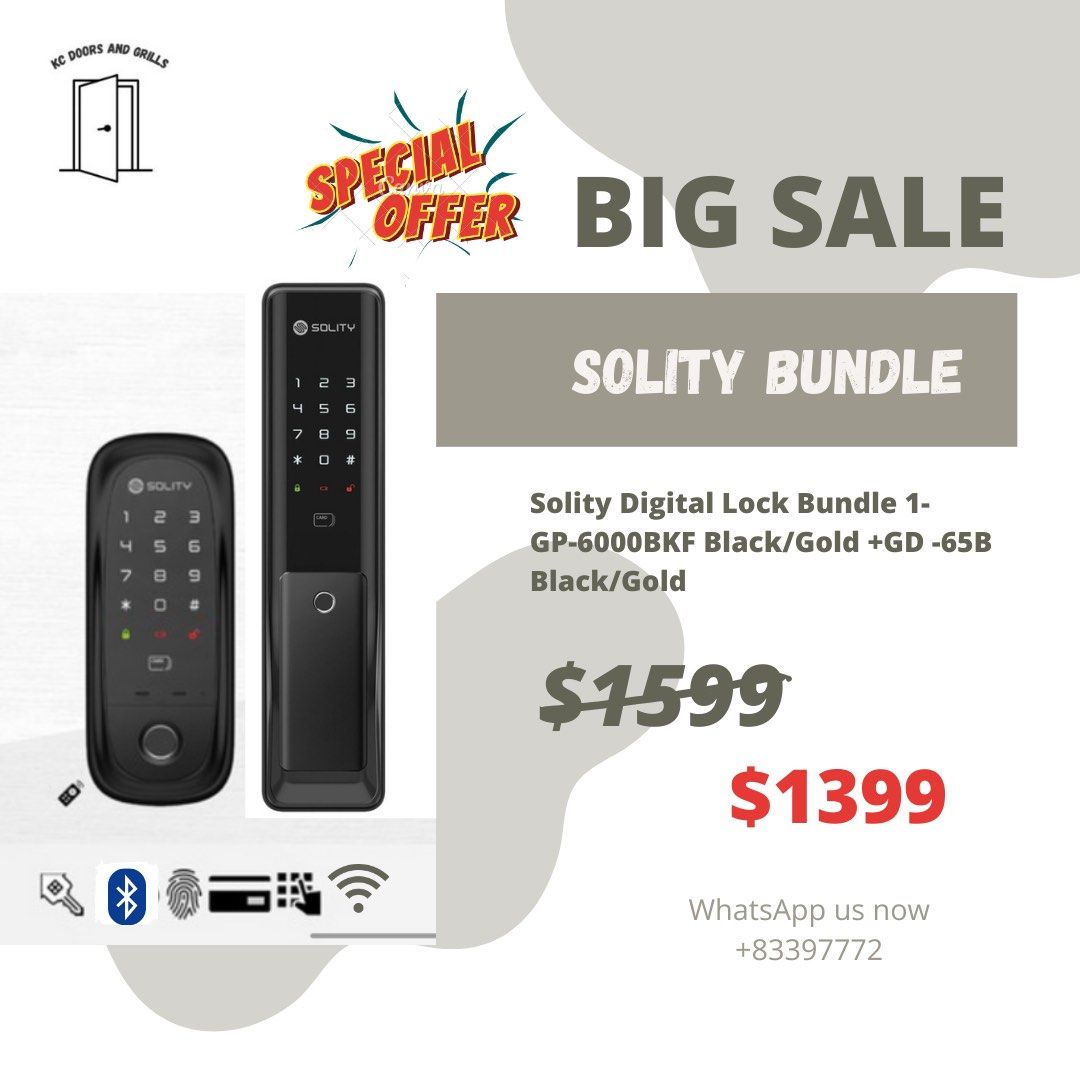 House Digital lock/Home Digital lock/Home lock//Solity digital lock ...