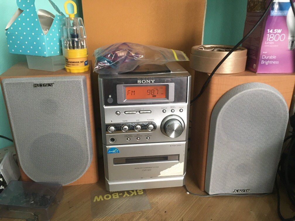 Sony mini compo, Audio, Other Audio Equipment on Carousell