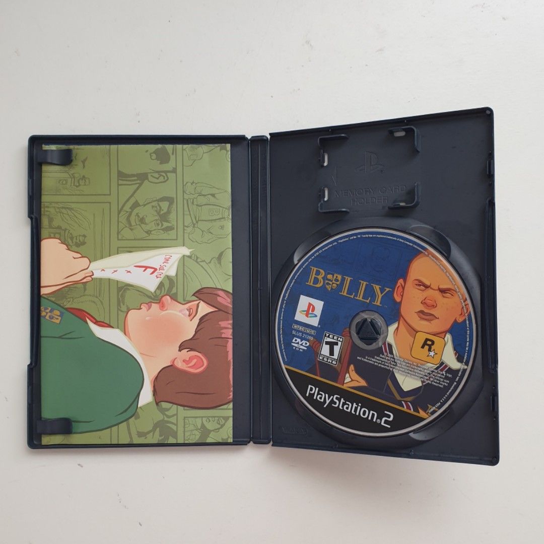 Sony PlayStation 2 PS2 Bully Black Label With Manual Pre-Owned NTSC U ...