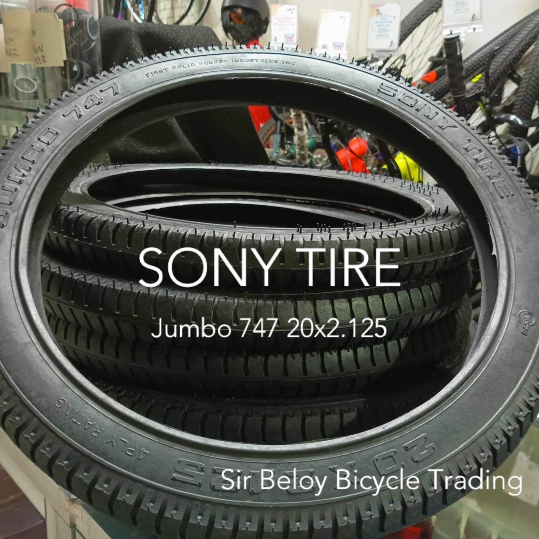SONY Tire 20x2.125 Jumbo 727 BMX Pedicab Padyak, Sports Equipment ...