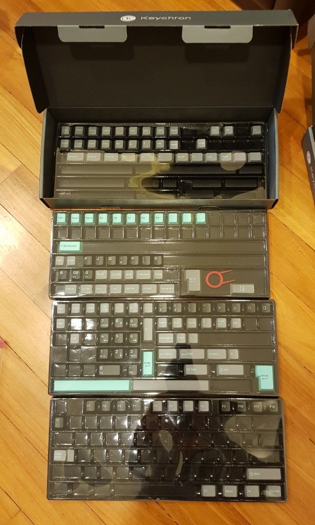 Spare Keychron Mint Keycaps, Computers & Tech, Parts & Accessories ...
