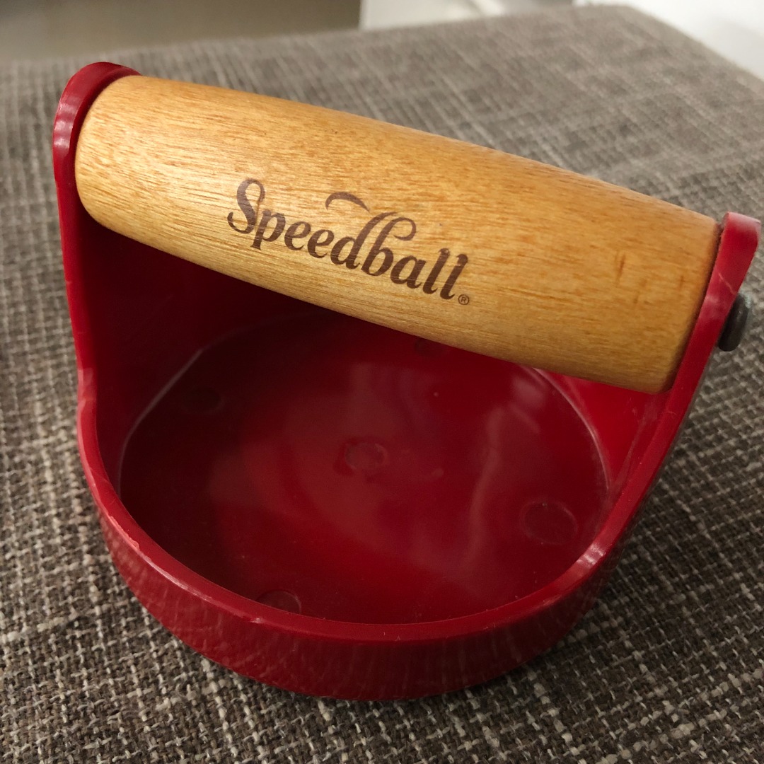 Speedball 4" Barren, Hobbies & Toys, Stationary & Craft, Stationery ...