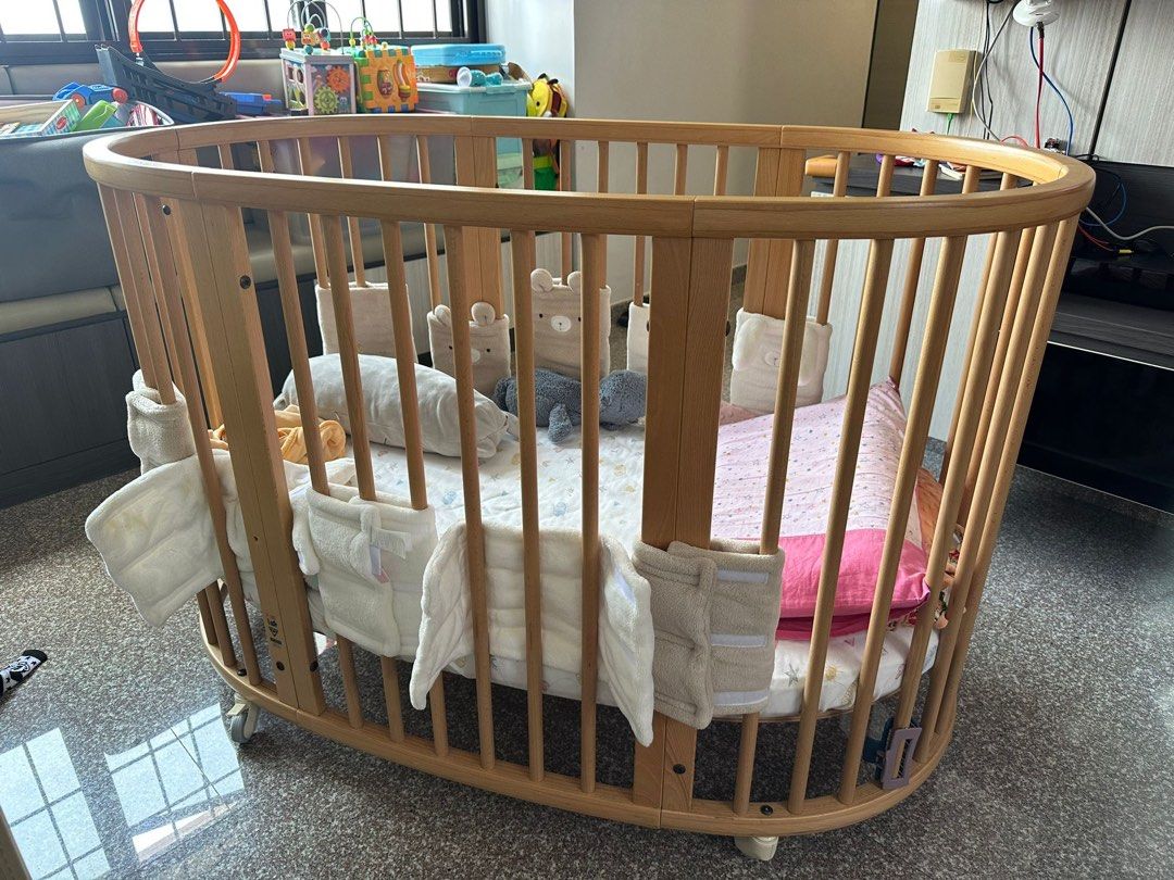 Stokke Sleepi Cot, Babies & Kids, Baby Nursery & Kids Furniture, Cots ...