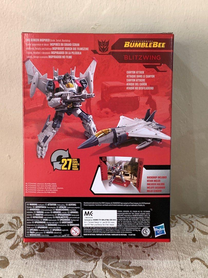 Studio Series 65 Blitzwing Transformer, Hobbies & Toys, Toys & Games on ...