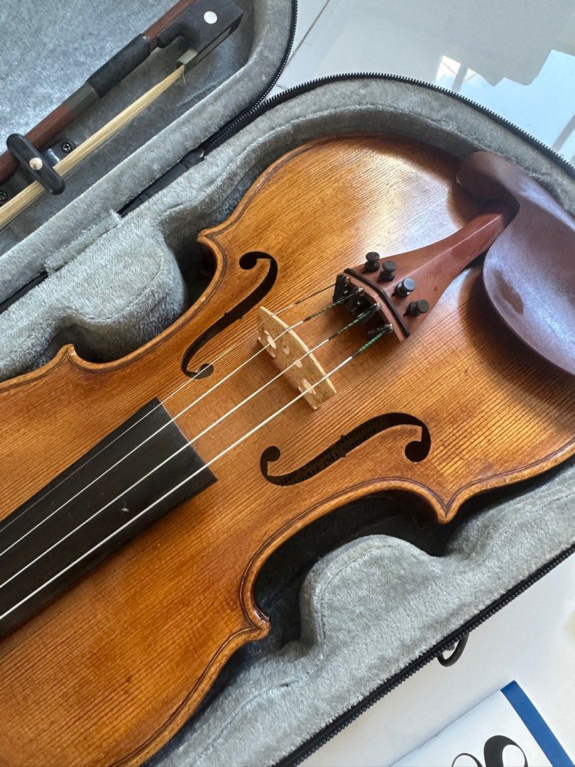 Full set of Synwin 4/4 Violin SV3001 with Suzuki book, Hobbies & Toys ...