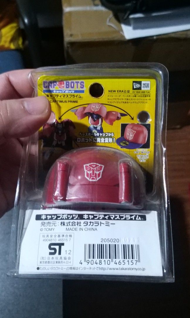 Takara Tomy x New Era Transformers Capbots for sale on Carousell