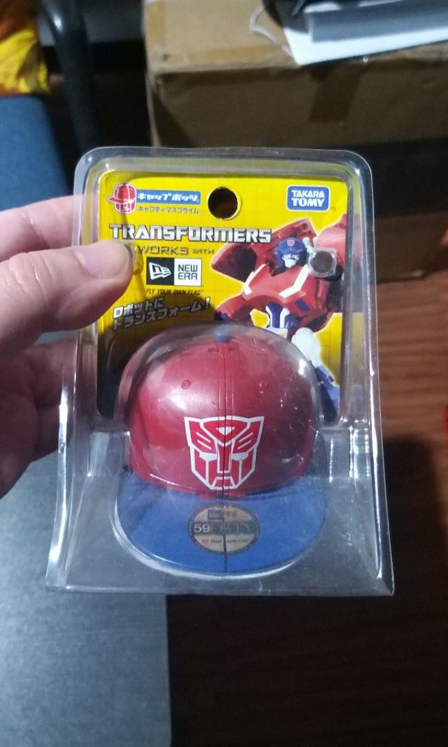 Takara Tomy x New Era Transformers Capbots for sale on Carousell