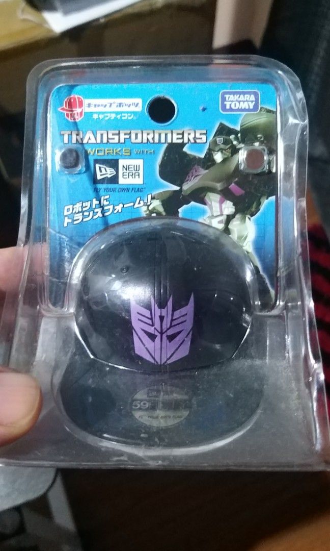 Takara Tomy x New Era Transformers Capbots for sale on Carousell