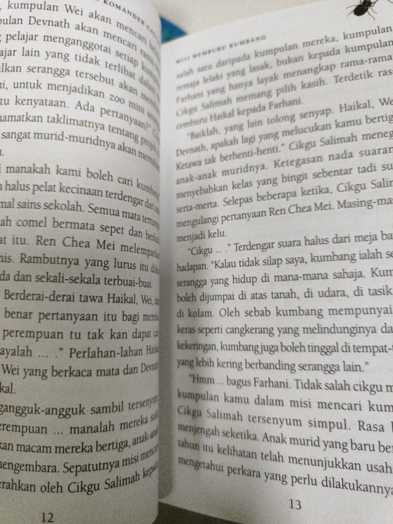 Tawaran Komander Novel Komsas Tingkatan 3, Hobbies & Toys, Books ...