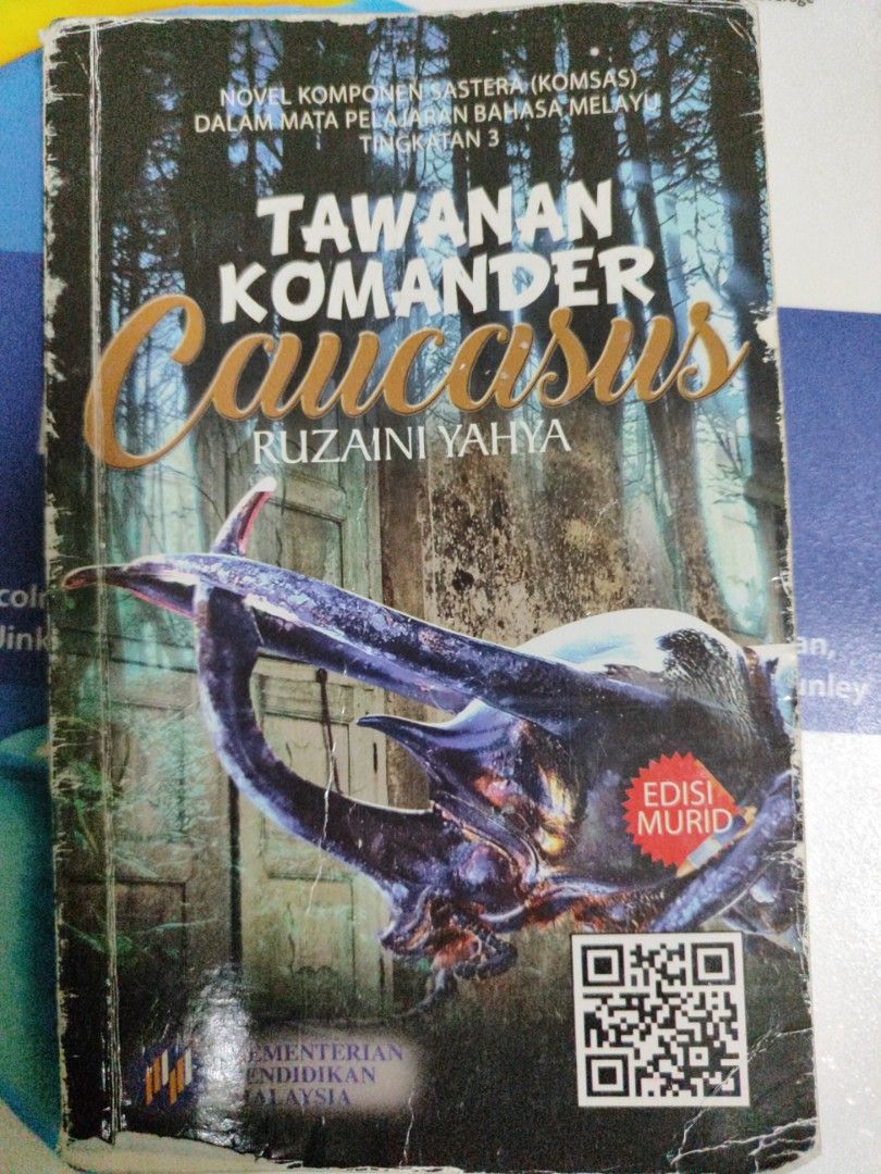 Tawaran Komander Novel Komsas Tingkatan 3, Hobbies & Toys, Books ...