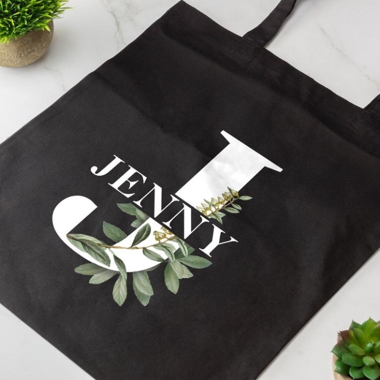 TEACHERS DAY TOTE BAGS FLORAL DESIGN ALPHABET WITH NAMES GREAT FOR ...