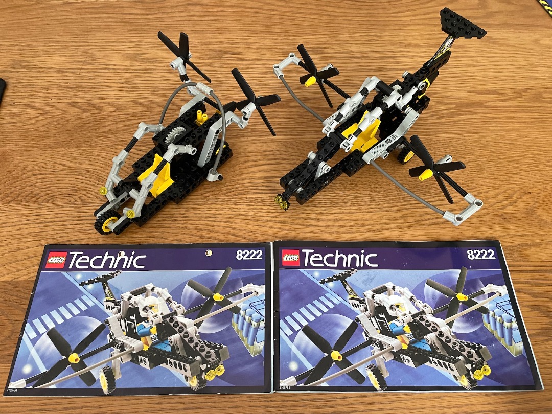 Technic LEGO set 8222 - VTOL and alternative, Hobbies & Toys, Toys ...