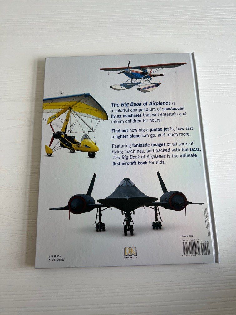 The big book of airplanes, Hobbies & Toys, Books & Magazines, Children ...