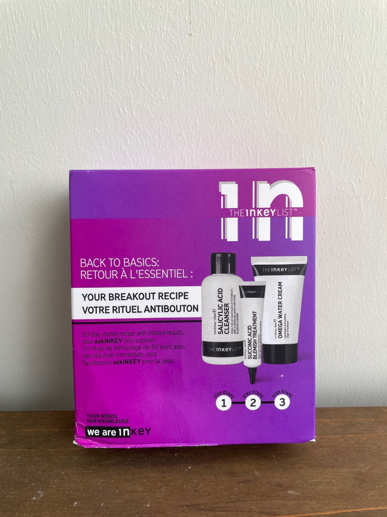 The INKEY List Back to Basics: Your Breakout Recipe, Beauty & Personal Care, Face, Face Care on ...