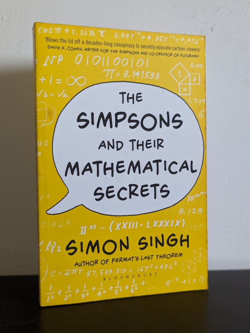 The Simpsons and Their Mathematical Secrets, Hobbies & Toys, Books ...