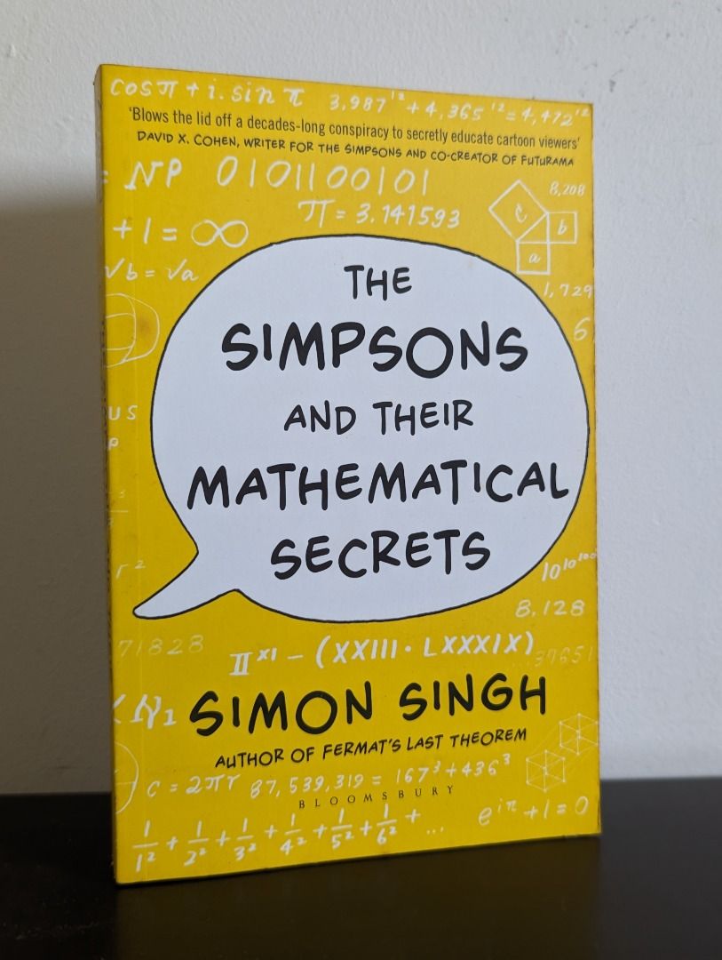 The Simpsons and Their Mathematical Secrets, Hobbies & Toys, Books ...