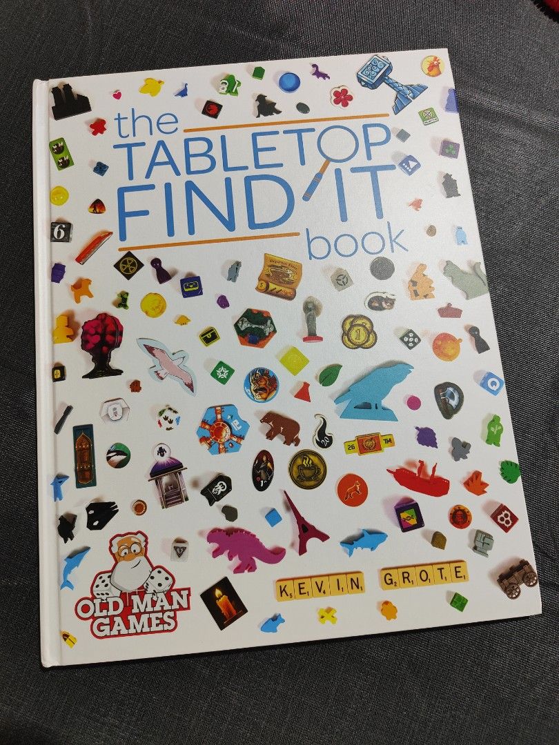 The Tabletop Find It book, Hobbies & Toys, Toys & Games on Carousell